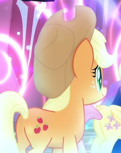 #1827163 - safe, screencap, applejack, fluttershy, earth pony, pony, g4, my little pony: the ...