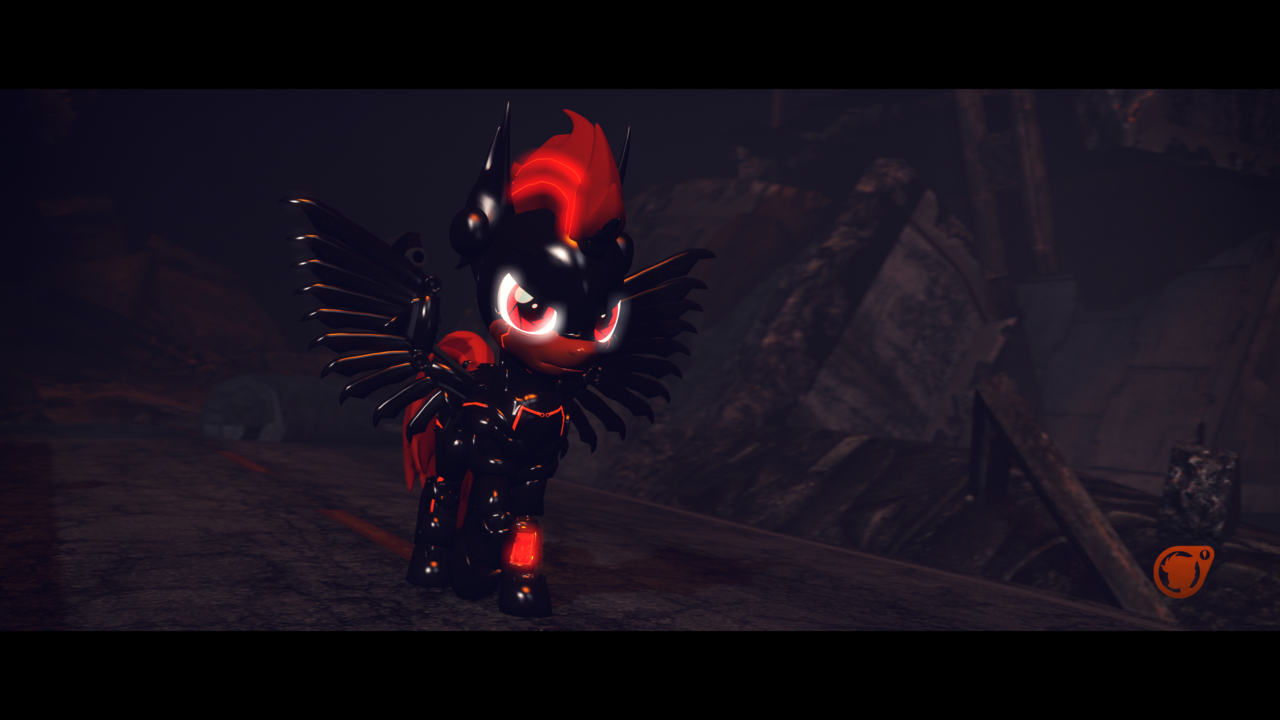 #1924315 - safe, artist:phoenixtm, oc, oc:delta firedash, pony, robot ...