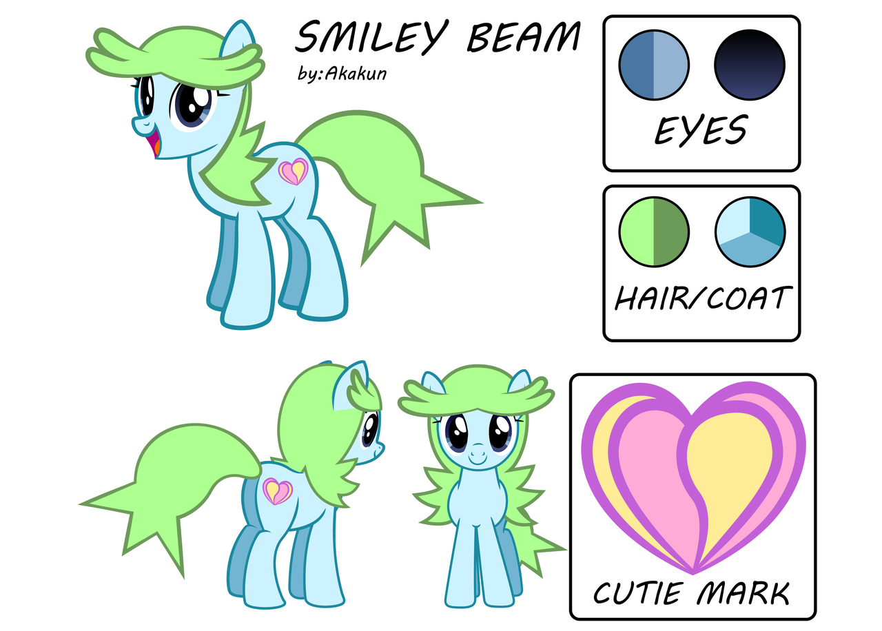 #1933208 - safe, artist:akakun, artist:akakunda, oc, oc:smiley beam ...
