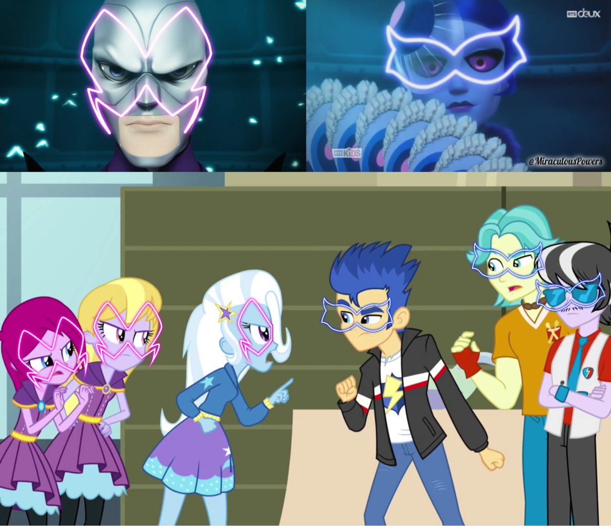 #1933265 - safe, artist:3d4d, screencap, brawly beats, flash sentry ...