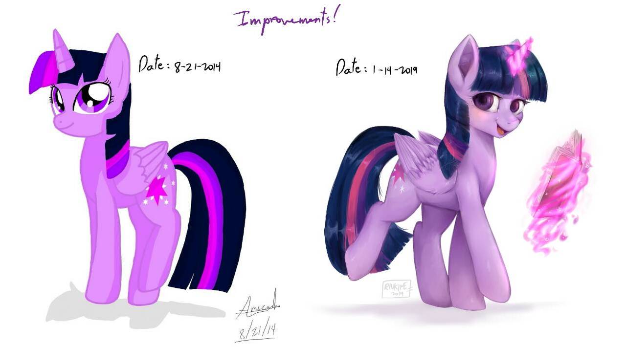 #1935997 - safe, alternate version, artist:riukime, twilight sparkle ...