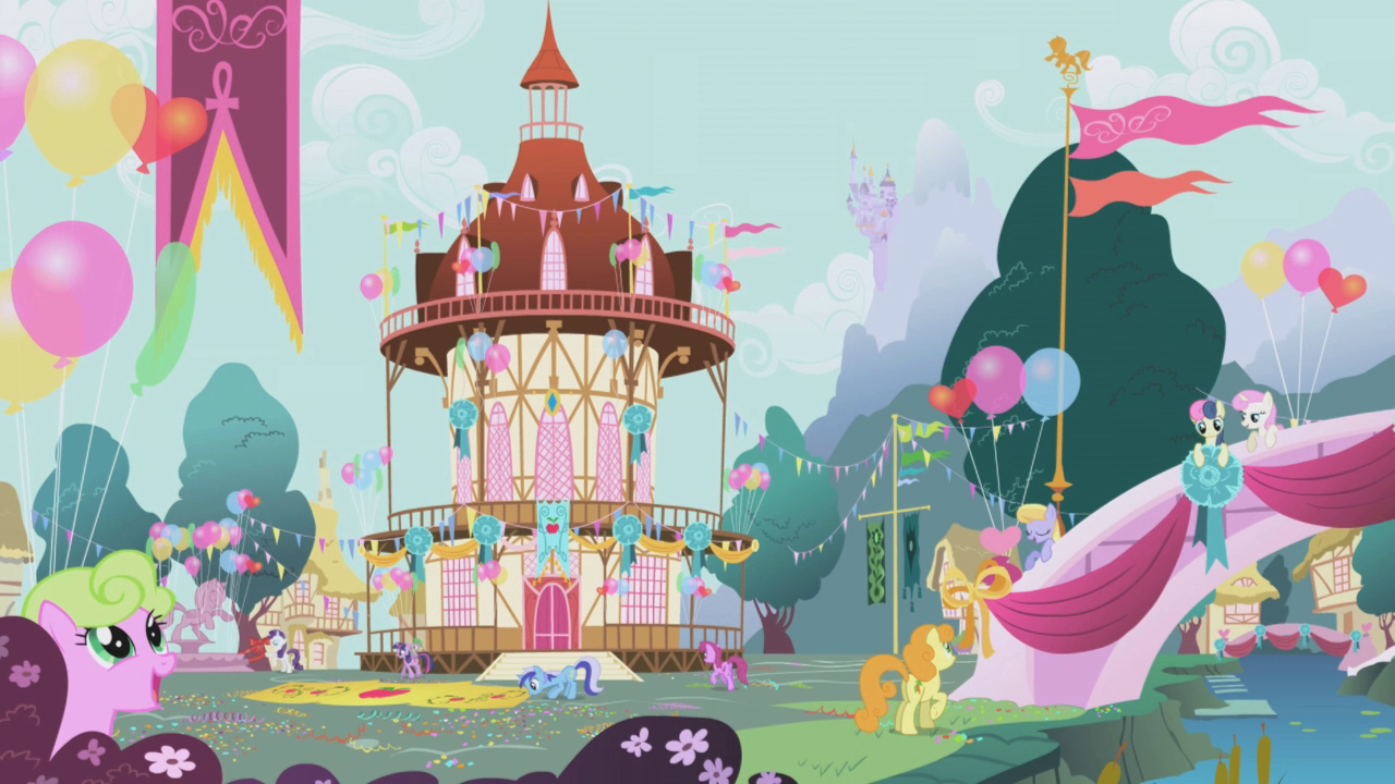 #1937870 - safe, screencap, berry punch, berryshine, bon bon, carrot ...