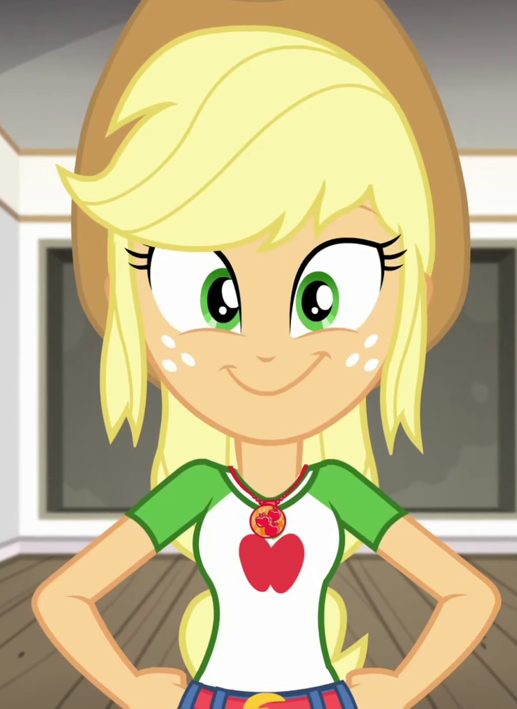 #1939211 - safe, screencap, applejack, diy with applejack, equestria ...