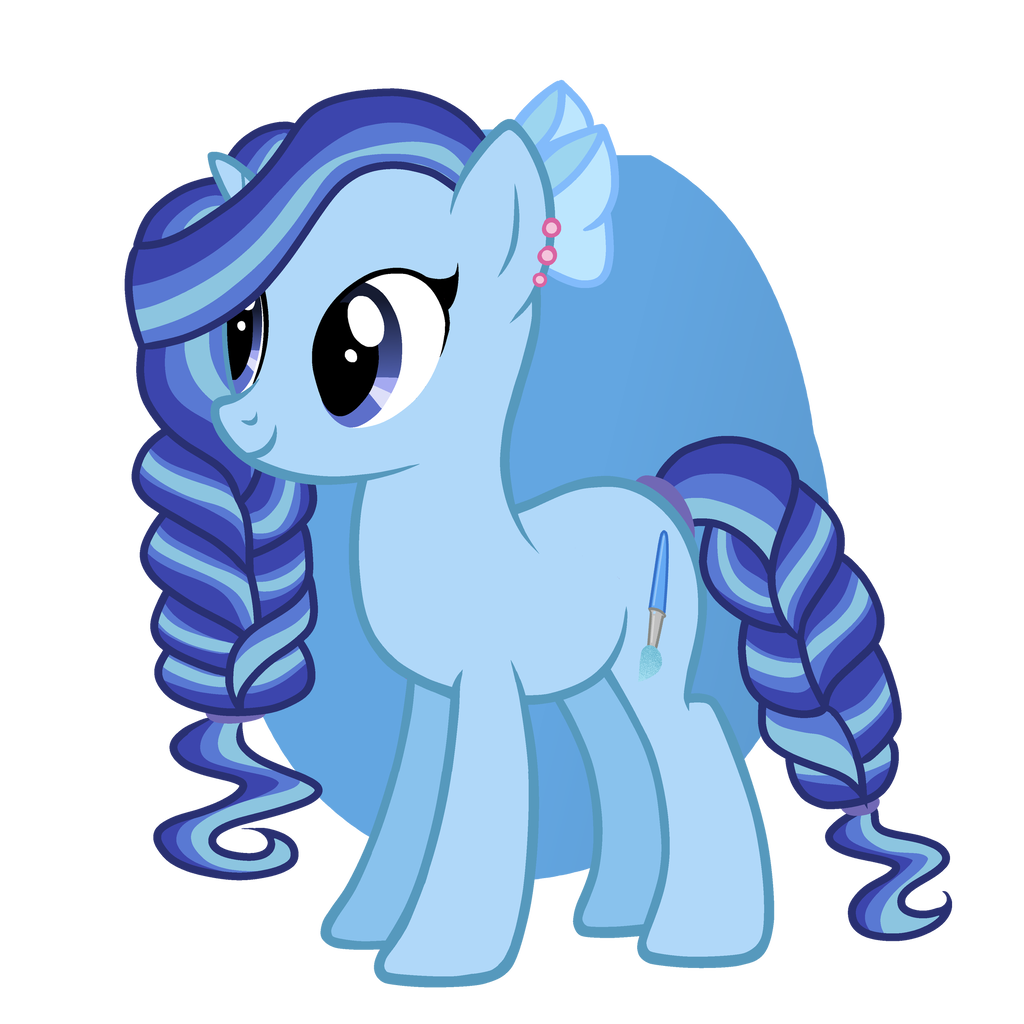 #1925022 - safe, artist:thunderspeedyt, oc, oc:azura brush, pony ...