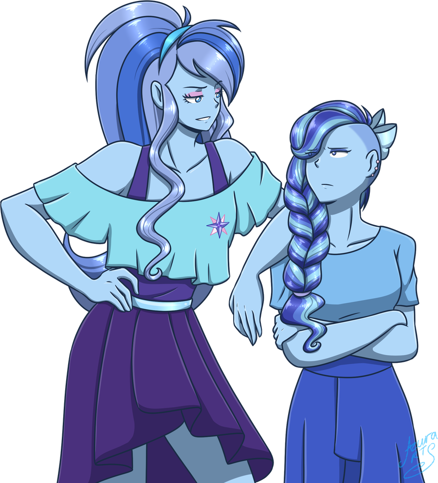 #1925031 - safe, artist:azura-arts, oc, oc:azura brush, equestria girls ...