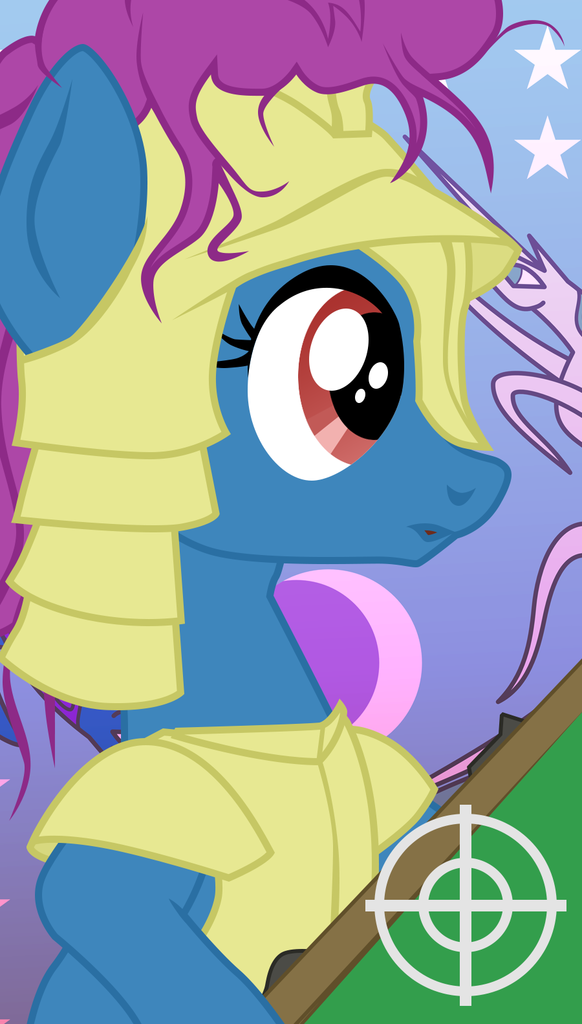 #1940676 - safe, artist:aaronmk, pony, fallout equestria, armor, gun ...