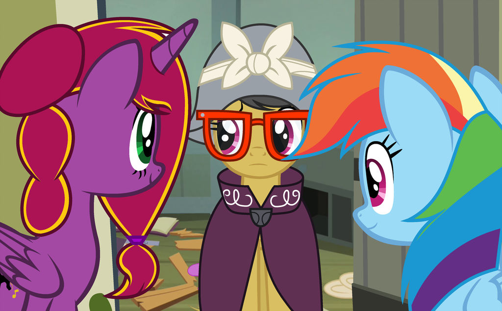 #1941692 - safe, artist:diamond-chiva, a.k. yearling, rainbow dash, oc ...