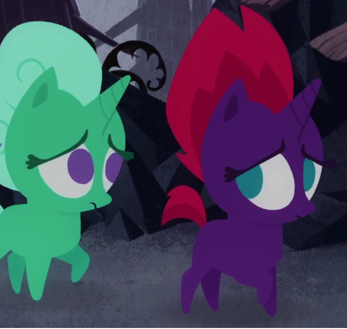 #1942962 - safe, screencap, glitter drops, tempest shadow, pony ...