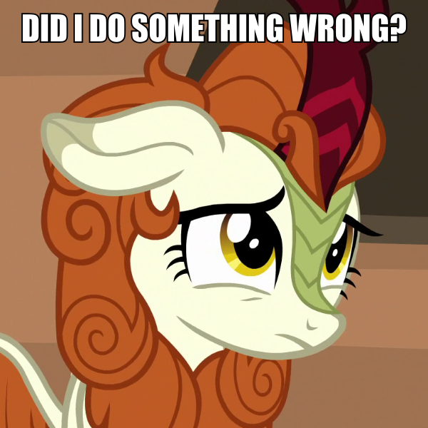 #1945596 - safe, edit, edited screencap, screencap, autumn blaze, kirin, g4, my little pony ...