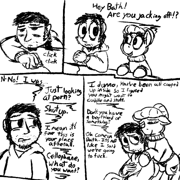 #1925877 - suggestive, artist:thebathwaterhero, oc, oc only, oc ...