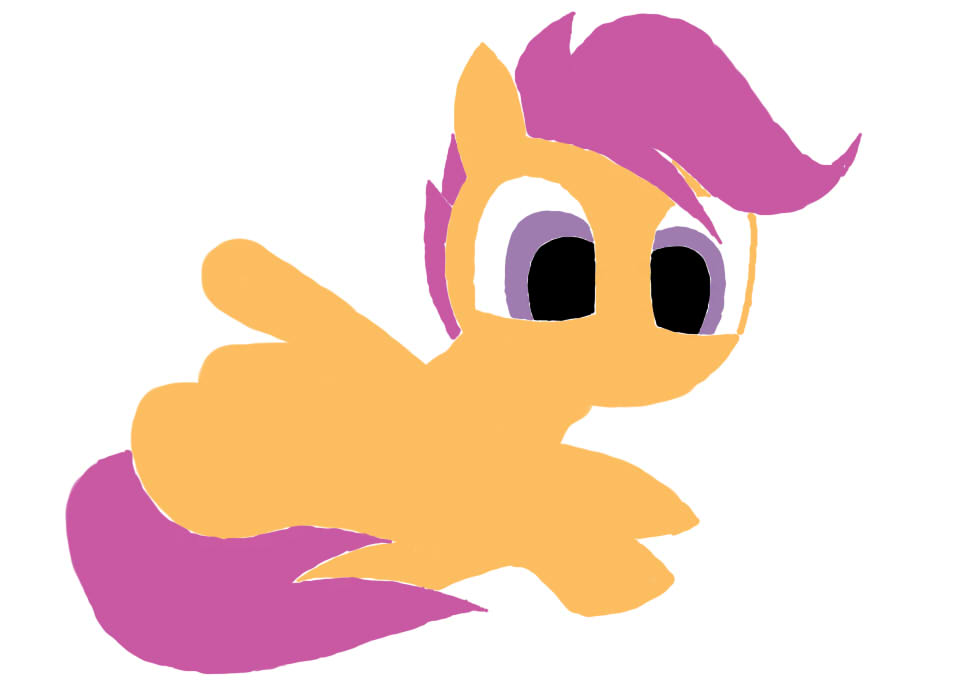 #1948381 - safe, scootaloo, pegasus, pony, abstract, female, filly ...