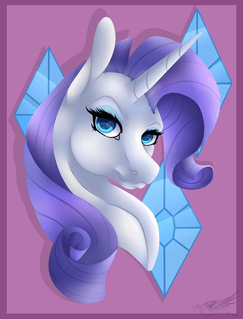 #1948993 - safe, artist:toxicartiststudio, rarity, pony, unicorn, cutie ...