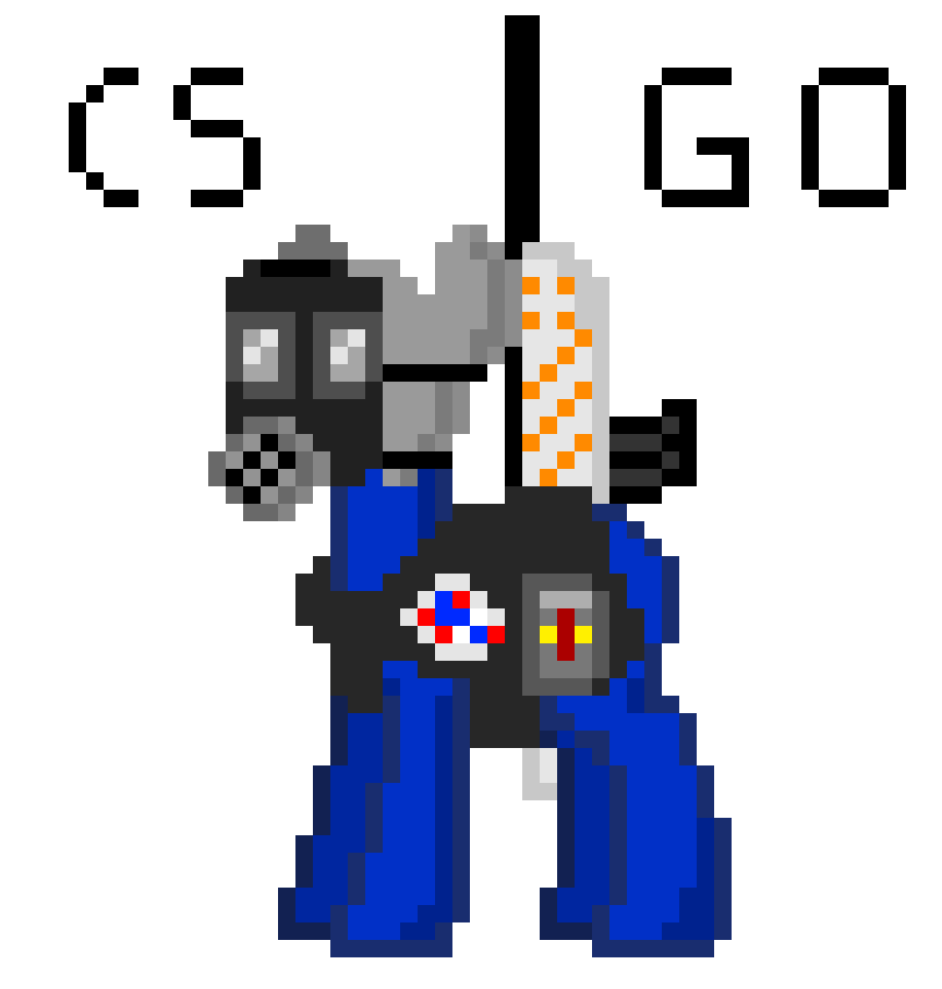 #1949449 - safe, pony, bust, counter-strike, gas mask, mask, simple ...