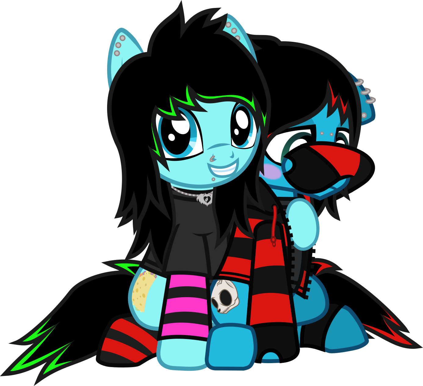 #1926613 - safe, artist:lightningbolt, derpibooru exclusive, oc, oc ...