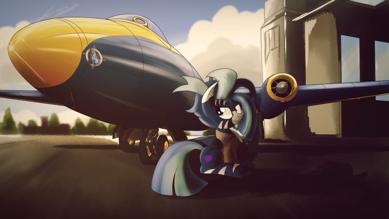 #1928021 - safe, artist:ruhisu, oc, oc only, oc:wild blue, pony, bomber ...