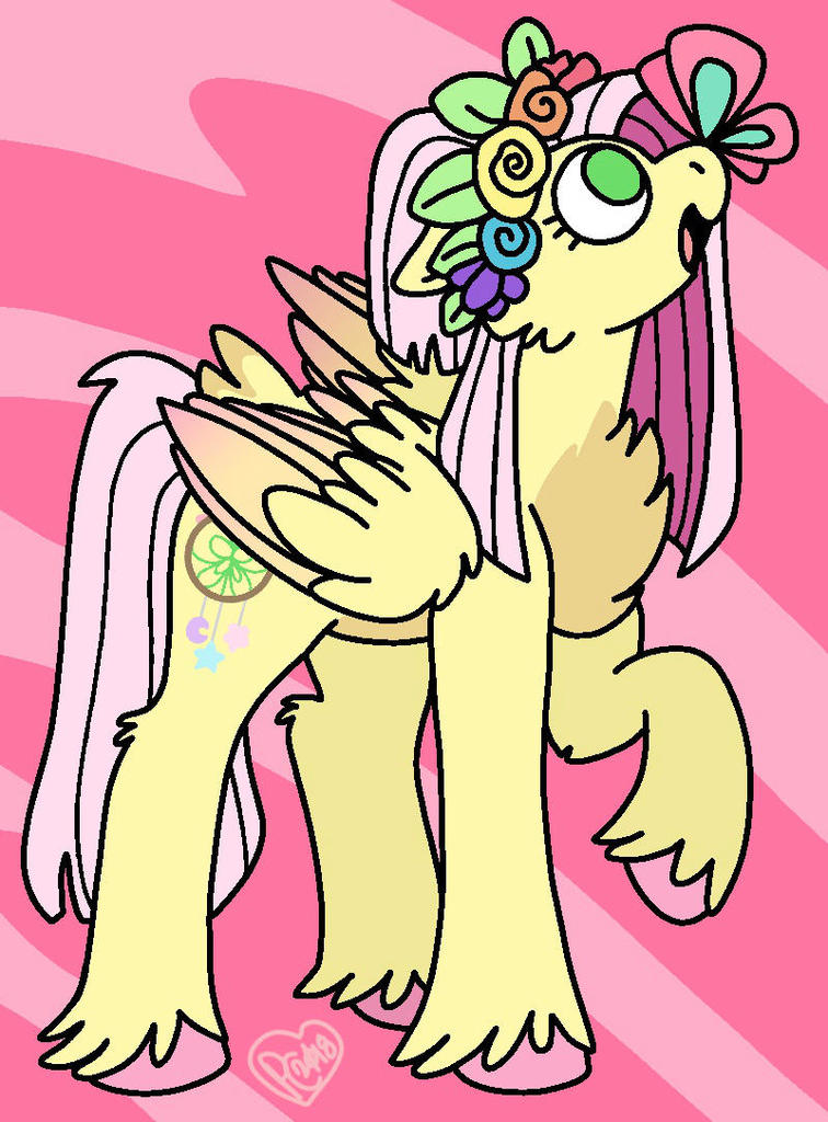 #1928970 - safe, artist:sandwichbuns, fluttershy, pony, alternate ...