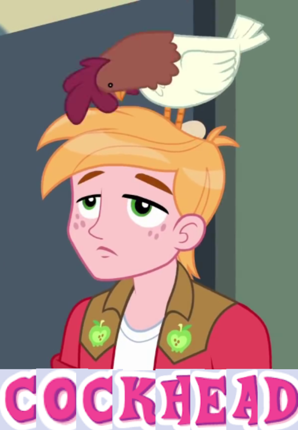 #1930595 - safe, edit, edited screencap, screencap, big macintosh, bird ...