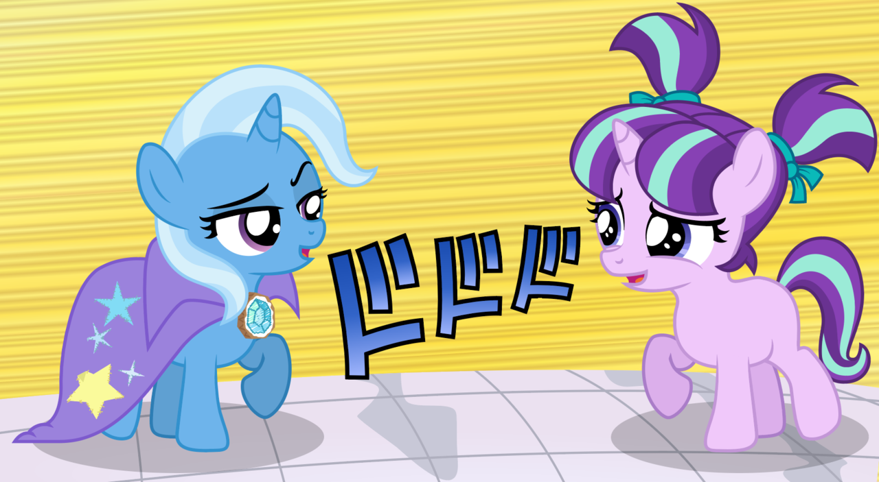 #2157757 - safe, artist:gutovi, starlight glimmer, trixie, pony, female ...