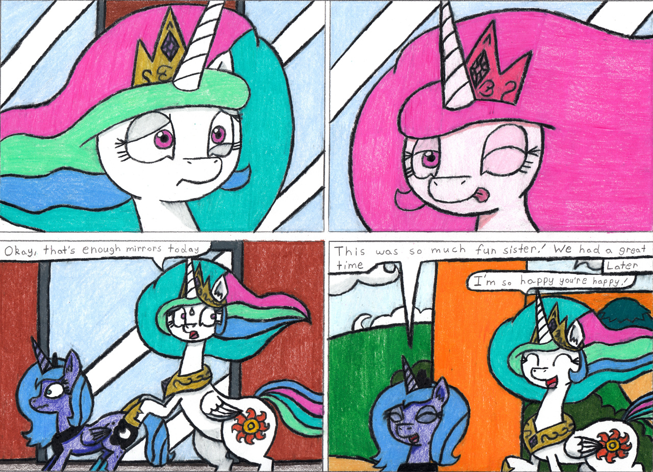 #2165939 - safe, artist:eternaljonathan, princess celestia, princess ...