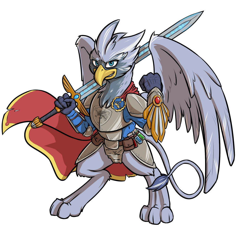 #2166674 - safe, artist:kalemon, oc, griffon, fallout equestria, armor ...