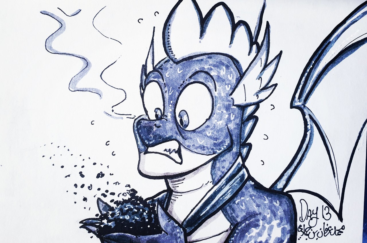 #2167434 - safe, artist:poecillia-gracilis19, spike, dragon, the last ...