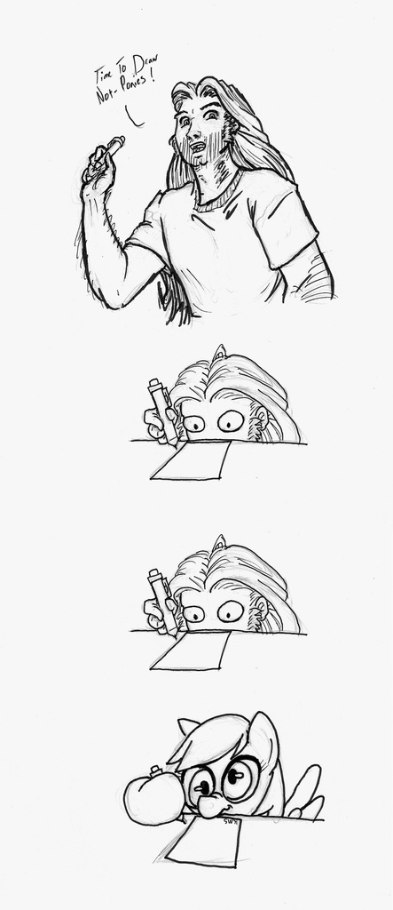 #2167610 - safe, artist:abronyaccount, derpy hooves, human, comic ...