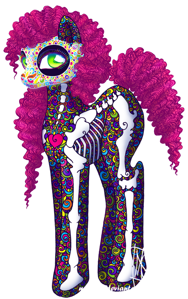 #2168295 - safe, artist:magexp, oc, oc only, pony, bodypaint, bone ...