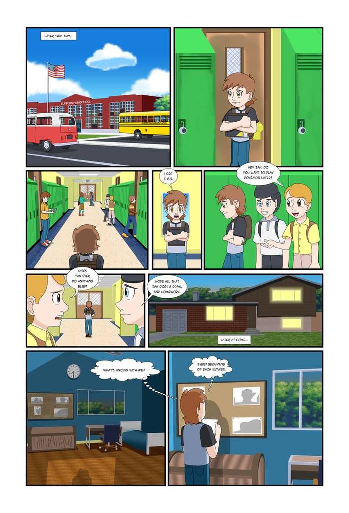 #2169197 - safe, artist:koolfrood, oc, oc:ian denney, human, comic:ian ...