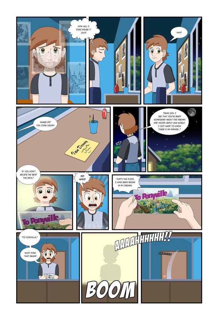 #2169252 - safe, artist:koolfrood, oc, oc:ian denney, human, comic:ian ...