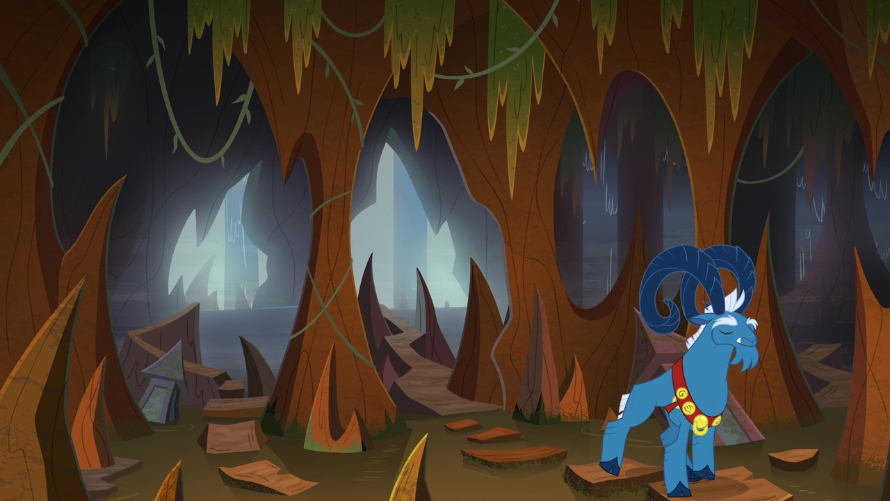 #2169893 - safe, screencap, grogar, goat, g4, my little pony ...