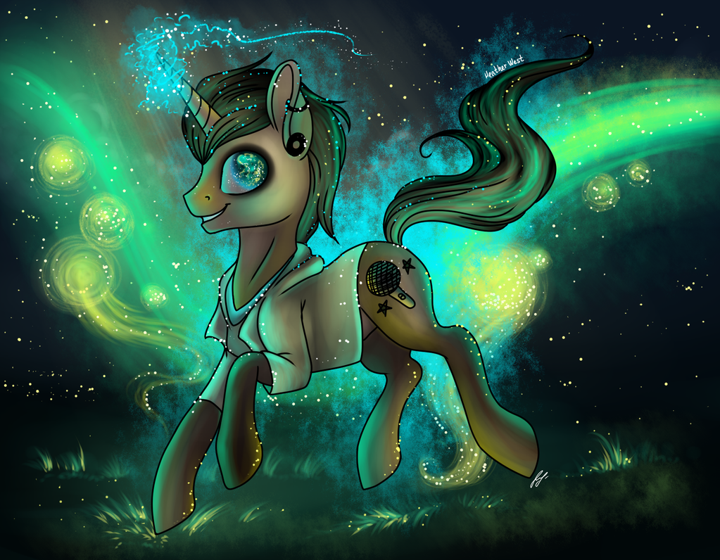 #2170617 - safe, artist:heather-west, oc, pony, unicorn, sparkly ...