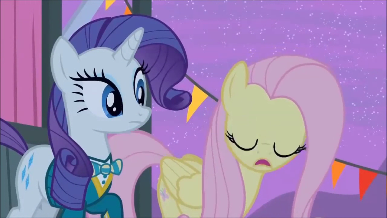 #2170846 - safe, screencap, fluttershy, nightjar, rarity, ripley ...