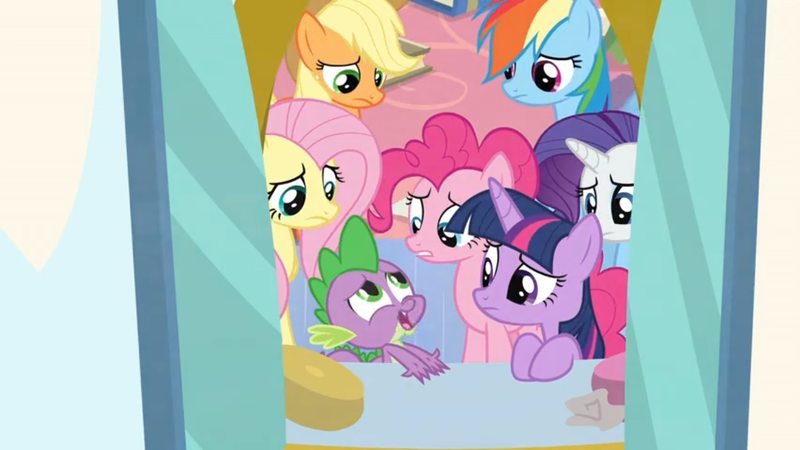 My Little Pony Friendship Is Magic Spike Sad
