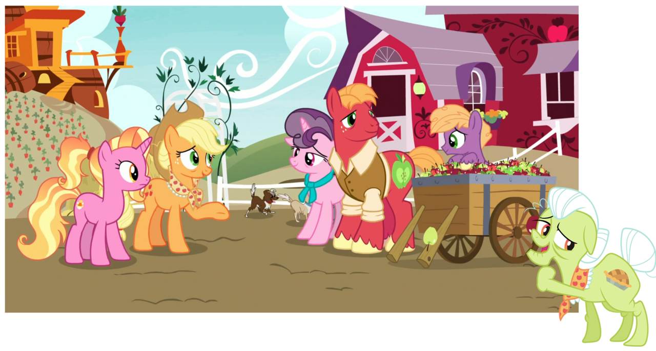 #2170996 - safe, edit, edited screencap, screencap, applejack, big ...