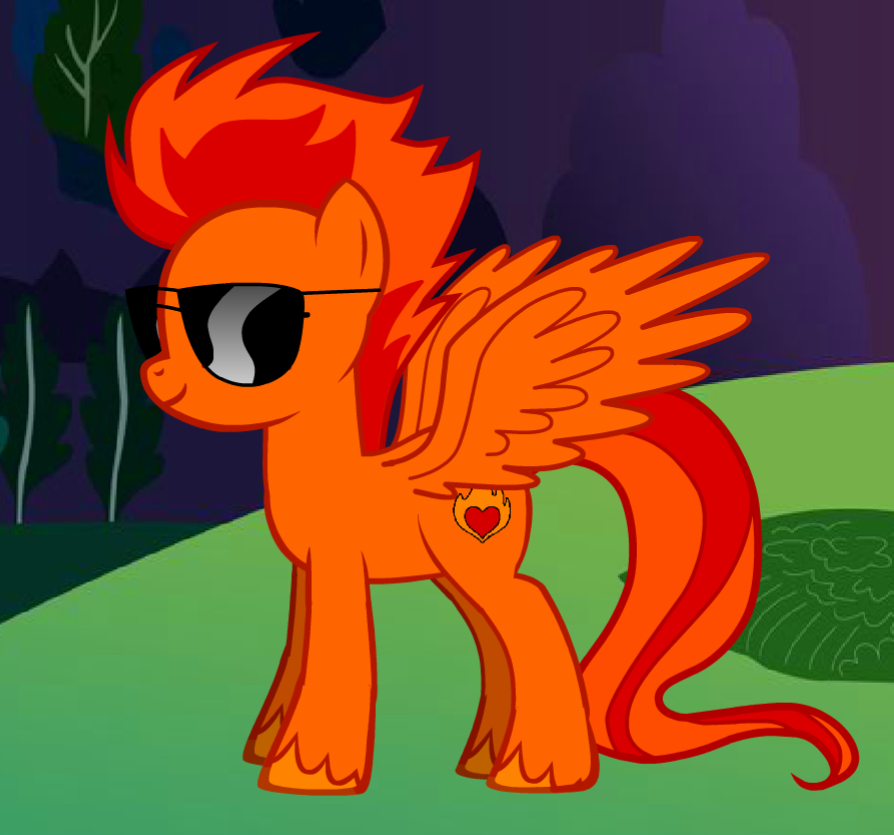 #2171339 - safe, artist:general zoi, oc, oc:firemoon phoenix, pegasus ...