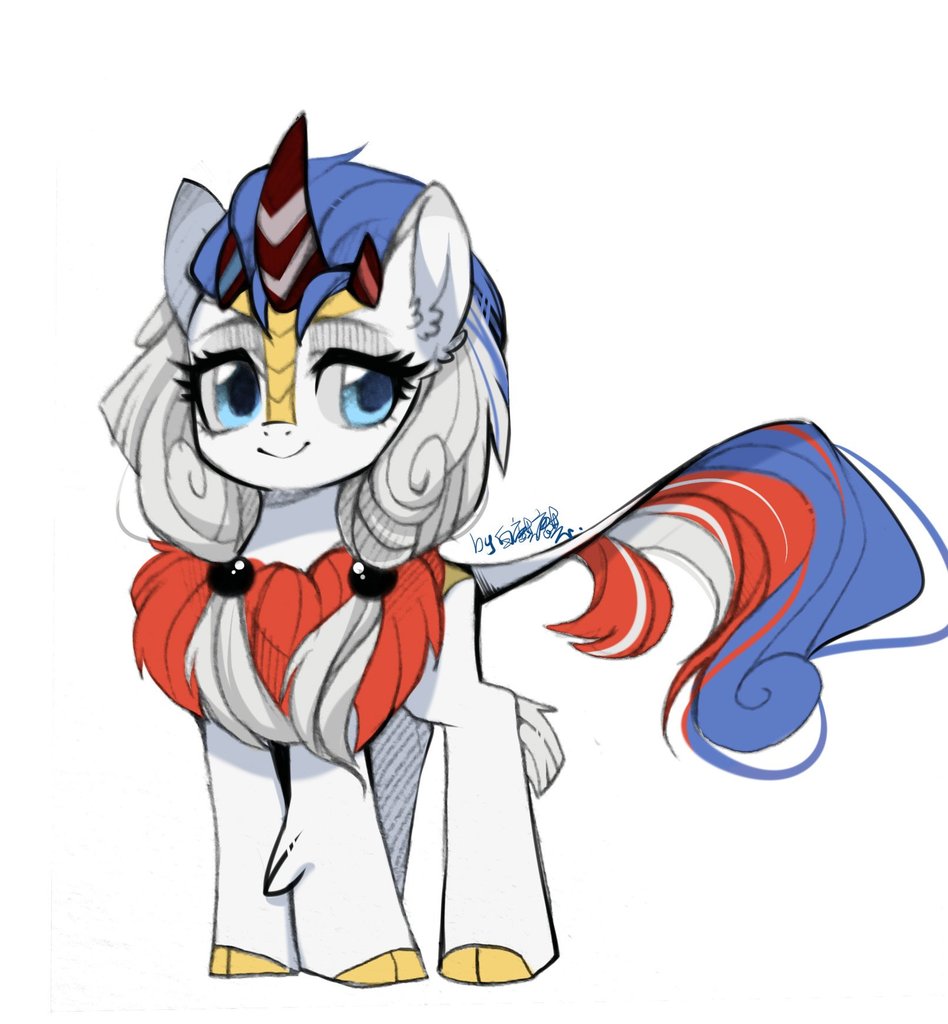 #2171542 - safe, artist:wkirin, oc, oc only, kirin, pony, female, kirin oc, mare, simple ...