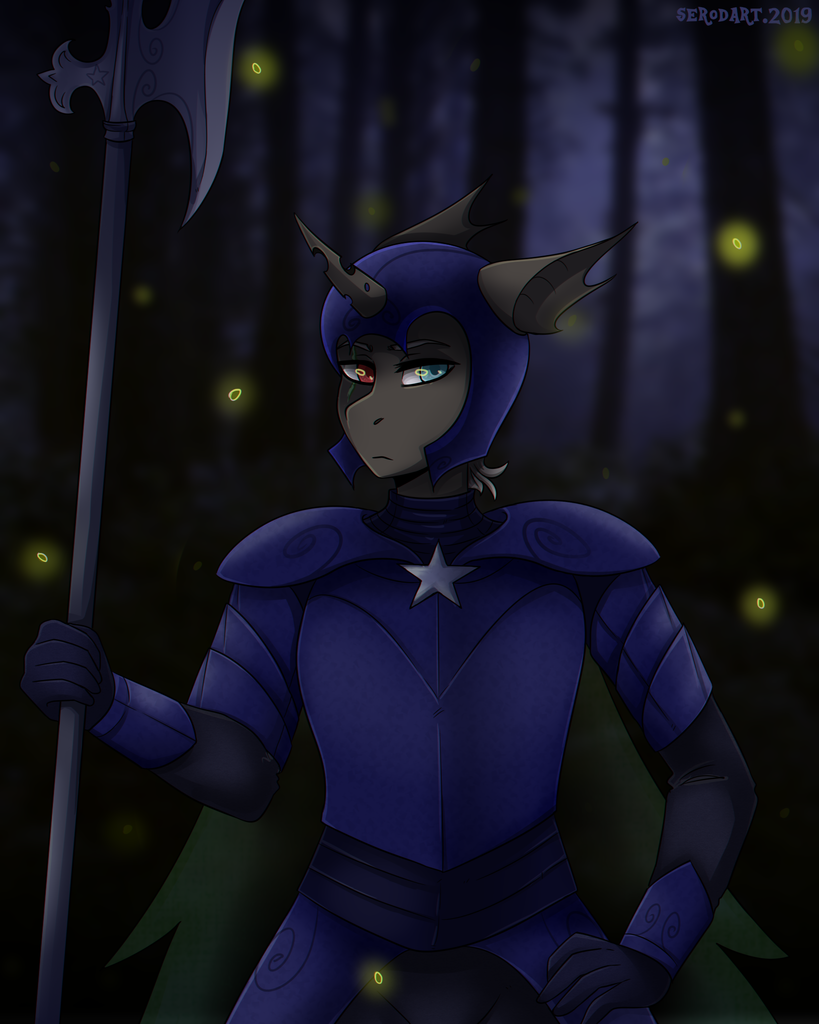 #2174690 - safe, artist:serodart, oc, oc only, changeling, anthro ...