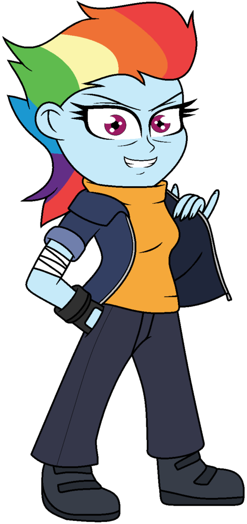 #2176042 - safe, artist:enderboy1908, rainbow dash, equestria girls ...