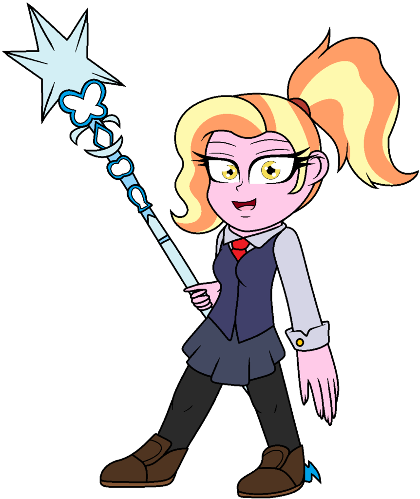 #2176048 - safe, artist:enderboy1908, luster dawn, equestria girls, g4 ...