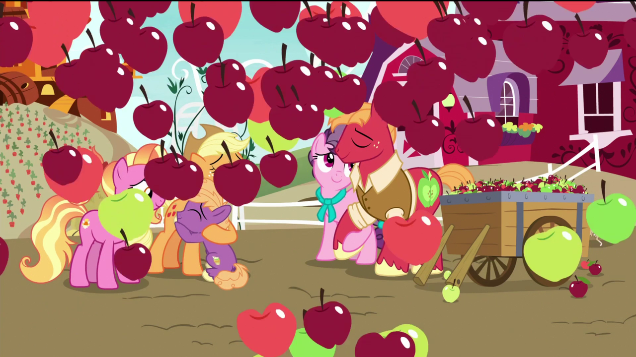 #2179658 - safe, edit, edited screencap, screencap, applejack, big ...