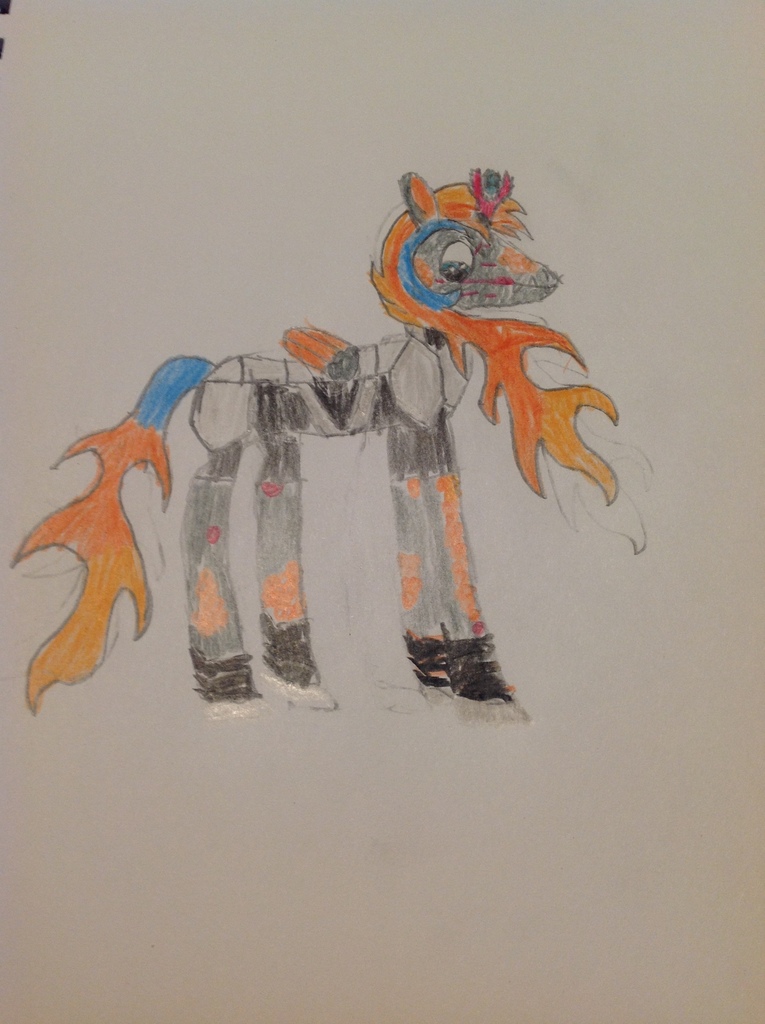 #2180884 - safe, artist:makarosc, oc, oc only, oc:dark ember, alicorn ...