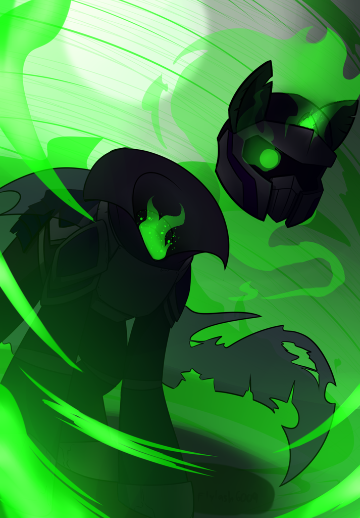 #2182176 - safe, artist:flylash1, oc, headless horse, pony, armor ...