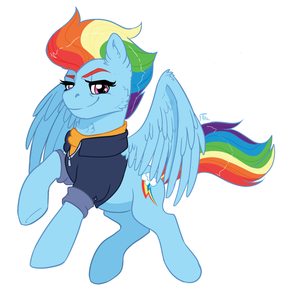 #2182794 - safe, rainbow dash, pegasus, pony, the last problem, cheek ...