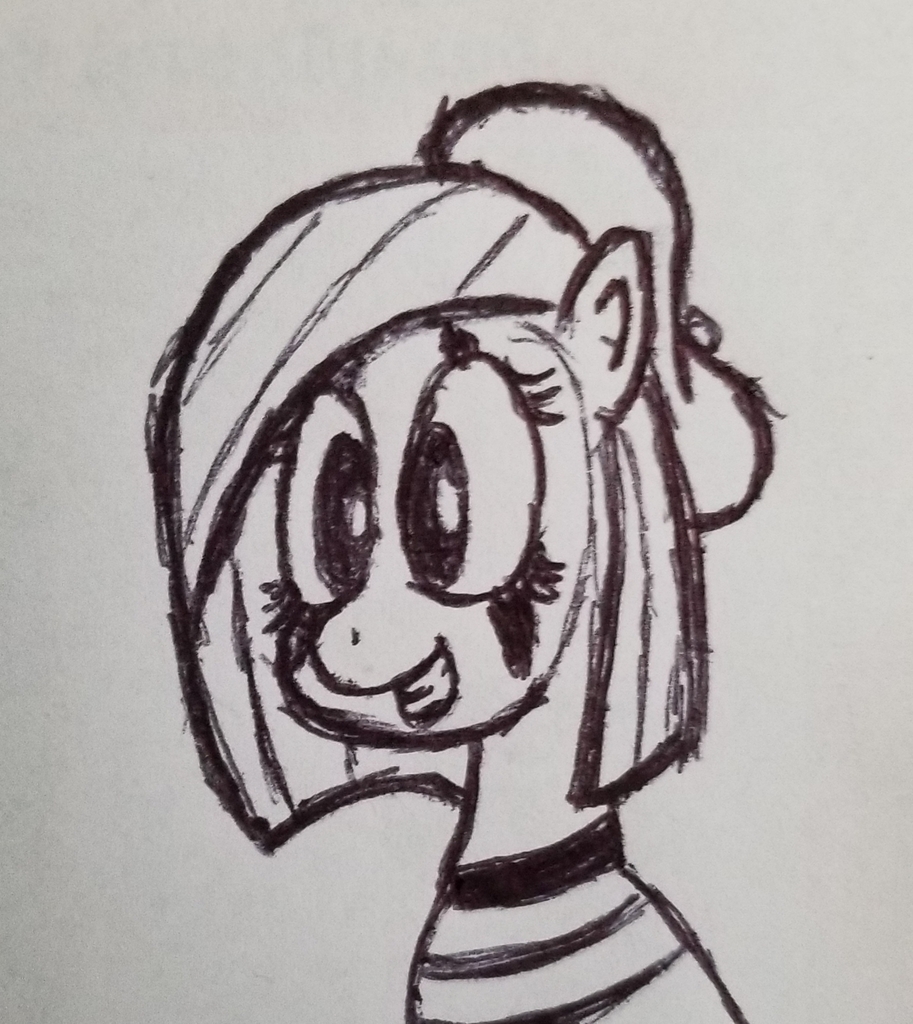 #2183674 - safe, artist:trex, earth pony, pony, drawing, mime ...