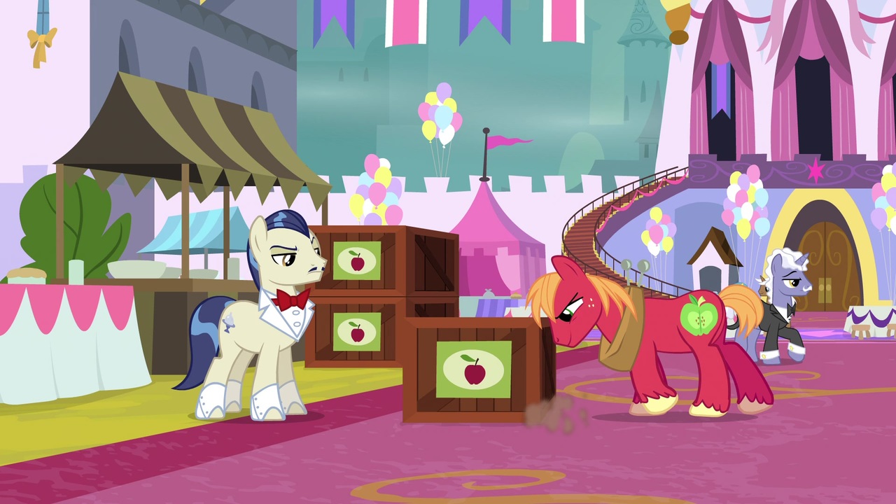 #2183800 - safe, screencap, big macintosh, earl grey, horte cuisine ...