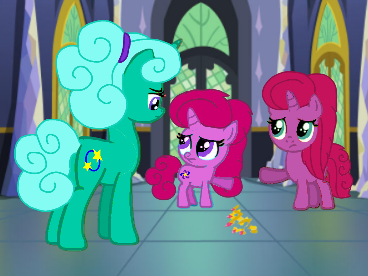 #2163199 - safe, artist:徐詩珮, glitter drops, oc, oc:betty pop, oc:ehenk ...