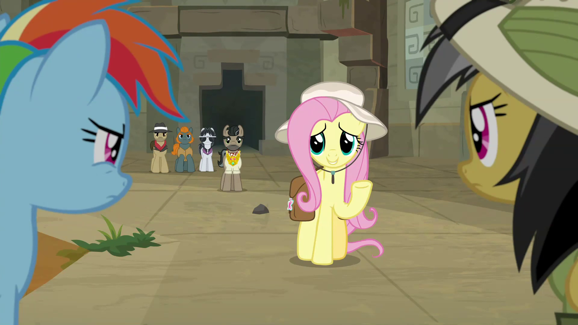 #2164112 - safe, screencap, biff, daring do, doctor caballeron ...