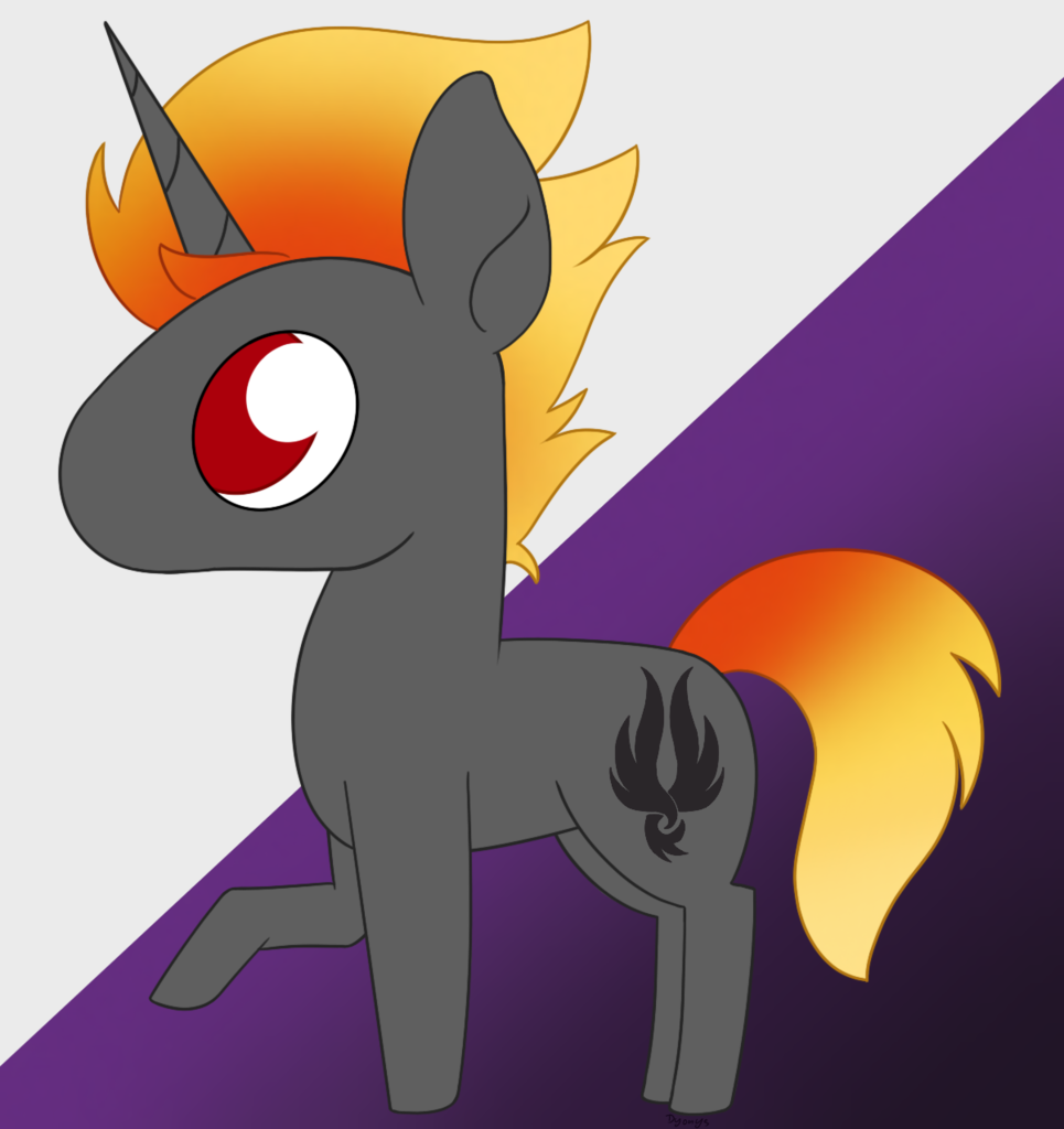 #2184617 - safe, artist:dyonys, oc, oc only, oc:shadowed ember, pony ...