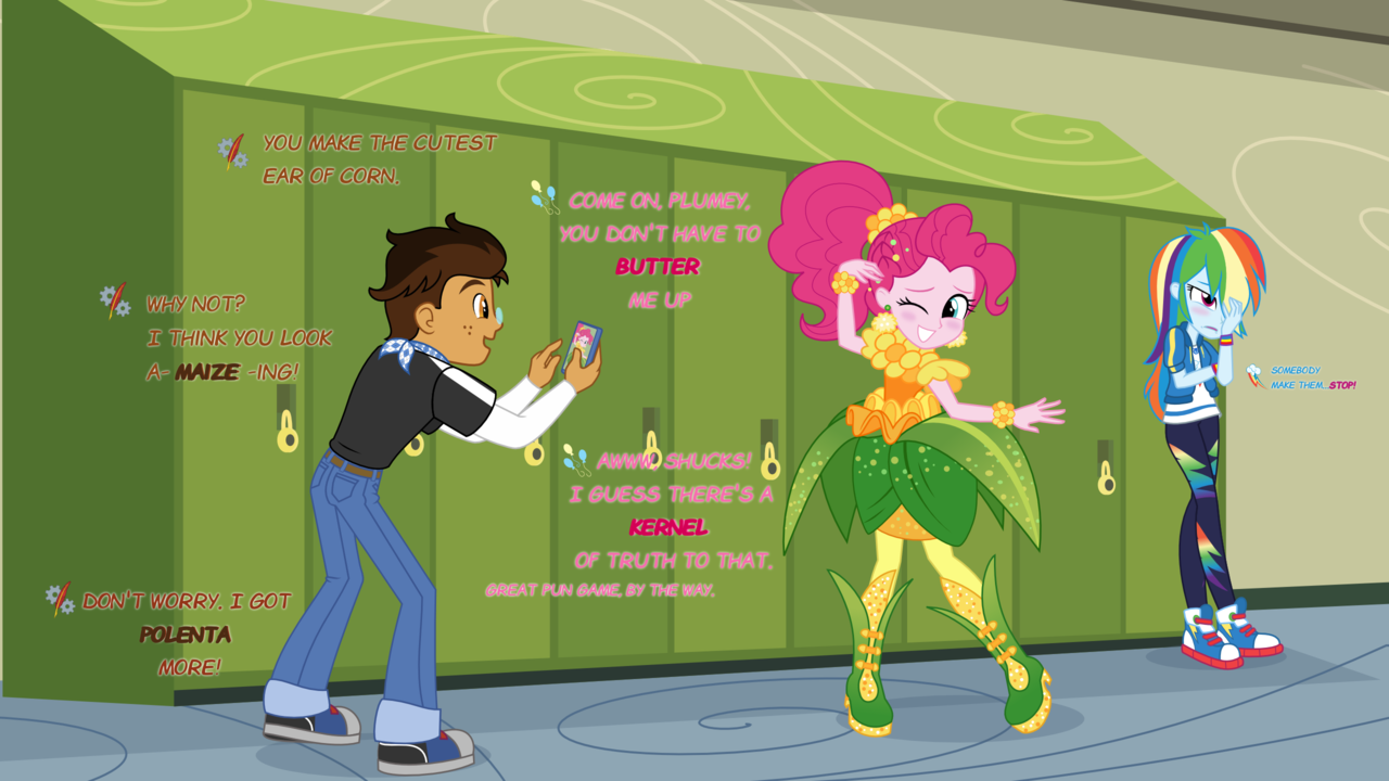 #2192973 - safe, artist:nstone53, pinkie pie, rainbow dash, oc, oc ...