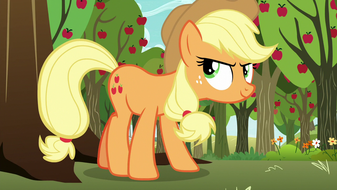 #2203956 - safe, screencap, applejack, earth pony, pony, between dark ...